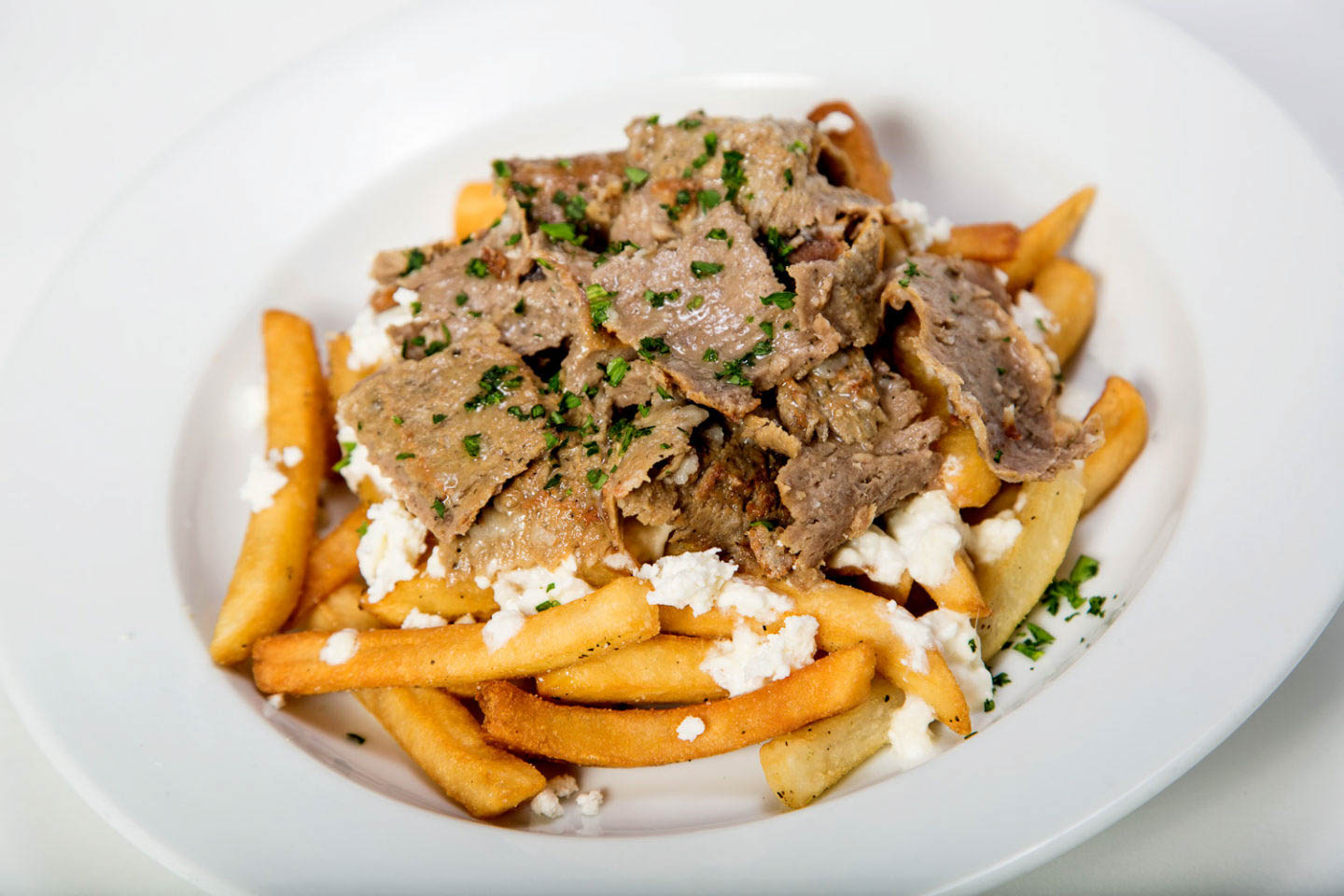 Gyro With Feta Fries - George's Greek